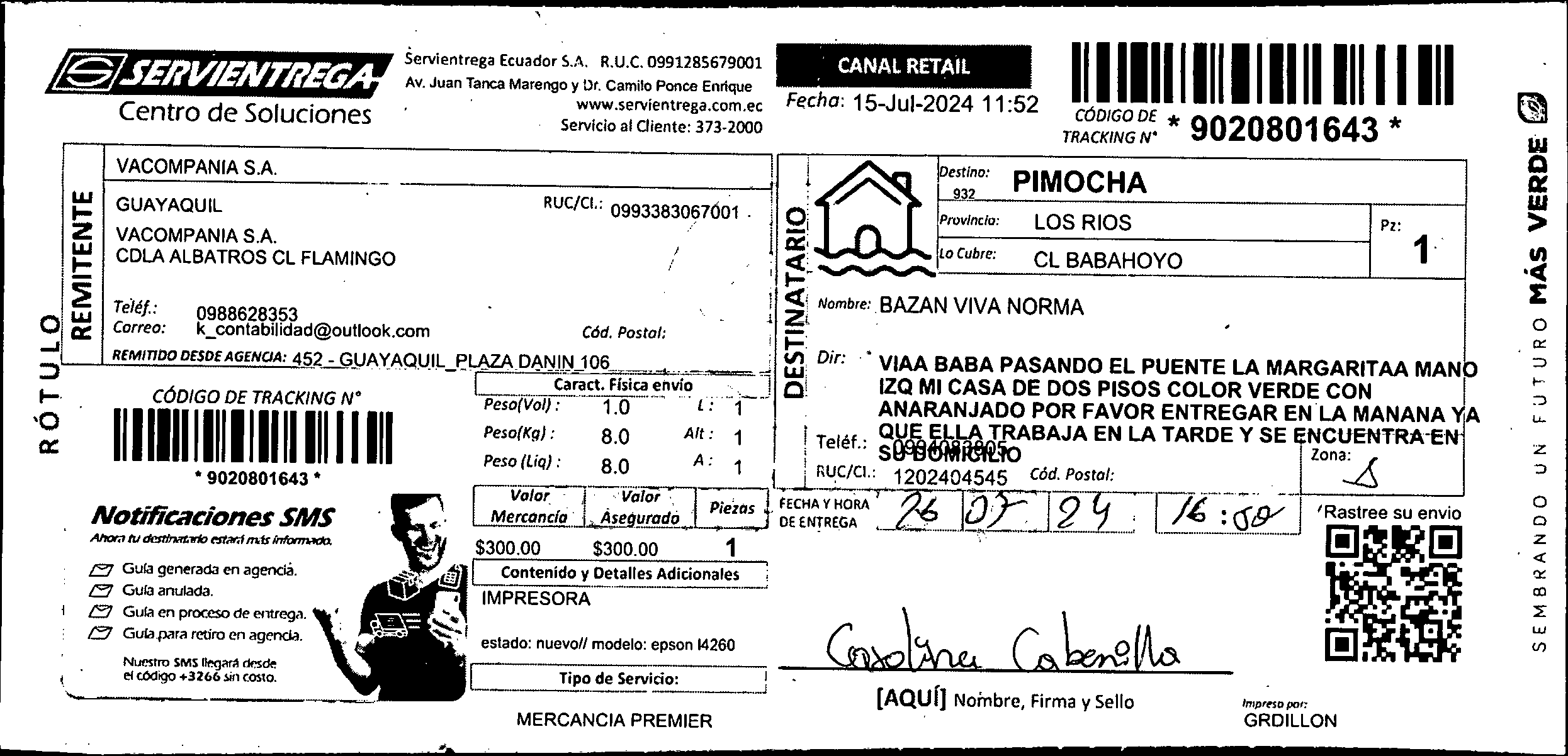 Servientrega Ecuador | Centro de Soluciones, Ofrecemos soluciones ...