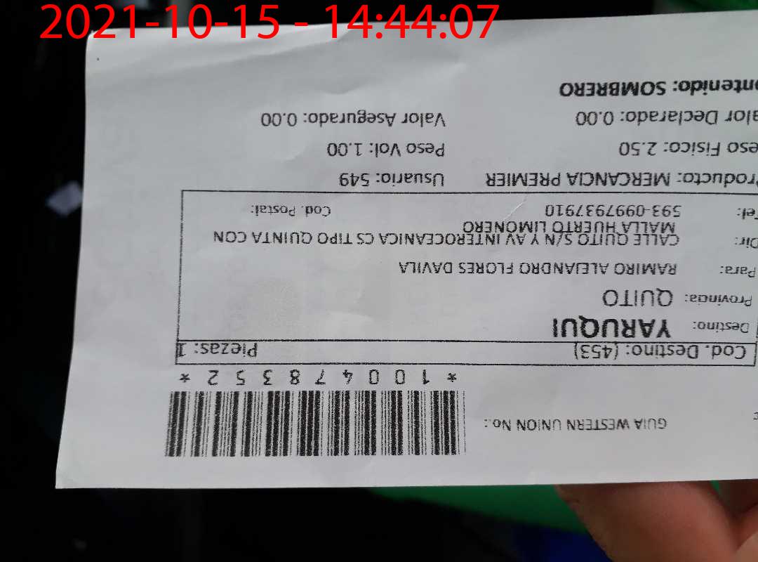 Seleccionar para enviar por correo