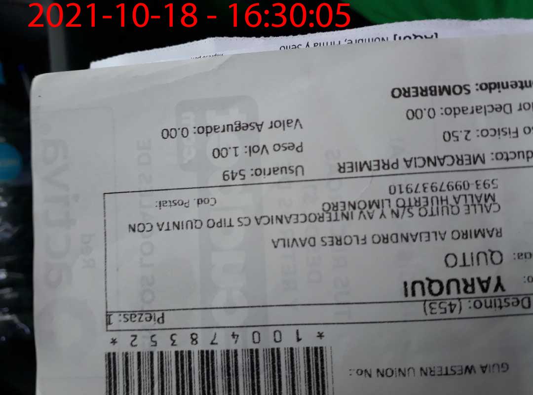 Seleccionar para enviar por correo