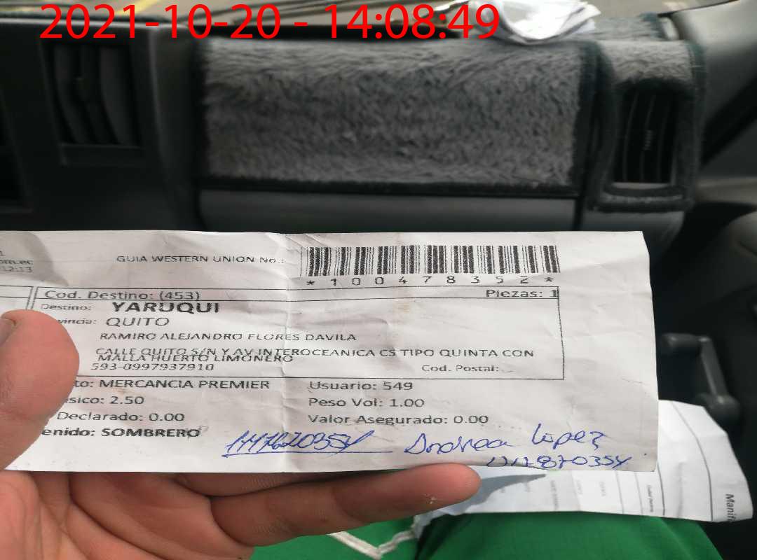 Seleccionar para enviar por correo