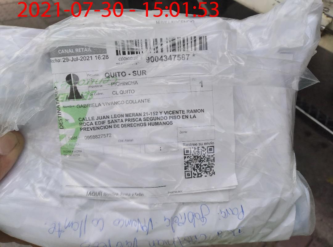 Seleccionar para enviar por correo