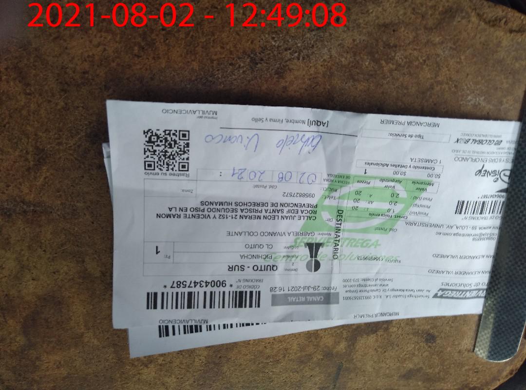 Seleccionar para enviar por correo